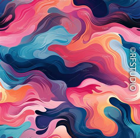 Magic Waves Seamless Bundle 3 Textured Waves Waves Wallpaper Waves Background