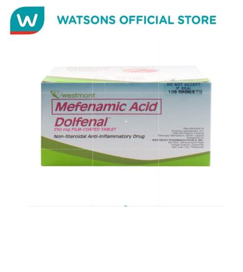 Dolfenal Tablet 250mg Sold Per Tablet Lazada Ph