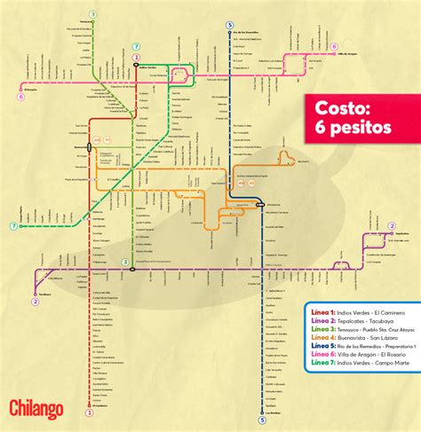 Envia Felicidad Metrobús Cdmx Mapa Líneas Costo Y Todo Lo Que Debes