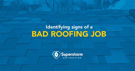 How To Spot The Signs Of A Bad Roofing Job