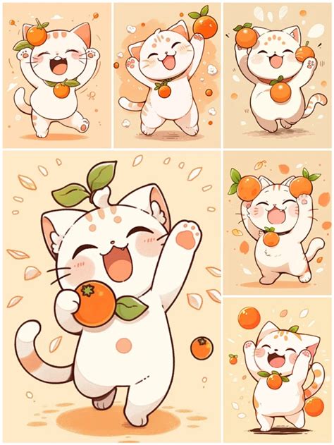心想事橙小猫咪 花瓣网