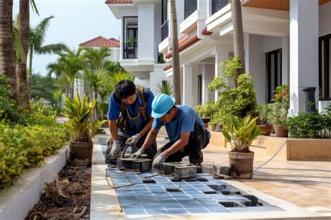 Premium Ai Image Building Contractor Background