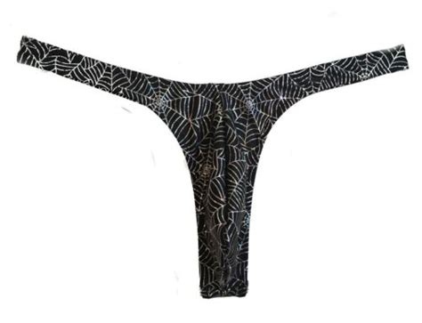 Spider Web Super Slim Ed Thong Swimsuit Ebay