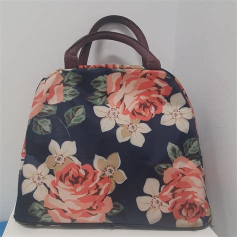 Buringer Insulated Lunch Bag Tote Bag For Women Wide Depop