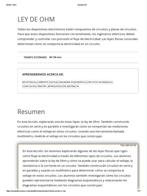 Arduino Leccion 2 Pdf Resistor Diodo Emisor De Luz