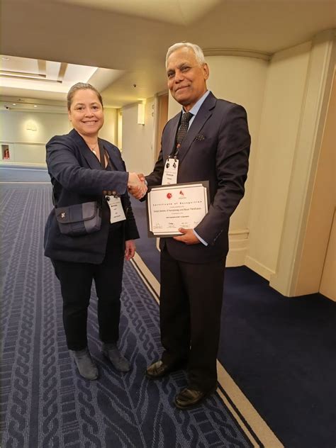 Happy To Inform All My Colleagues That I Have Been Elected President Elect Indian Society Of