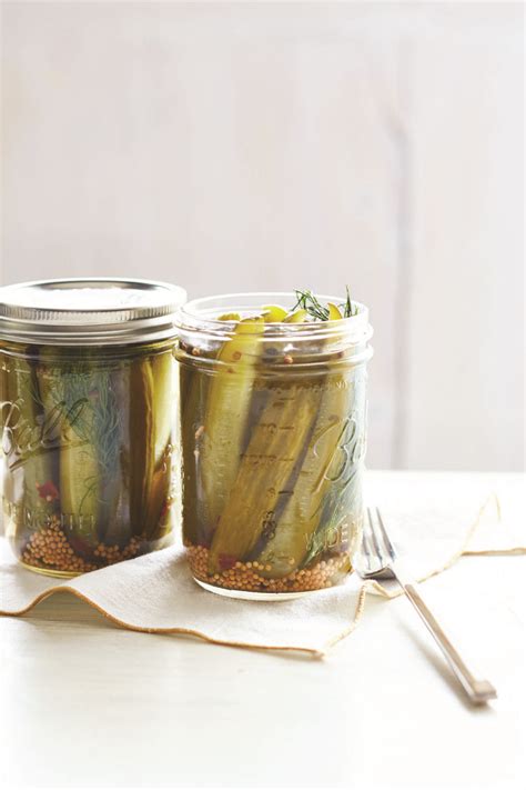 Ball® Dill Pickle Spears Recipe Pickling Recipes Dill Pickle