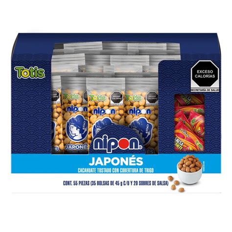 Cacahuate Japonés Nipon 35 45 G City Club