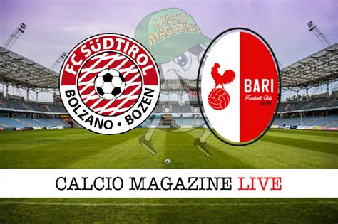 Sudtirol Bari 1 0 Diretta Live Tabellino E Risultato Finale