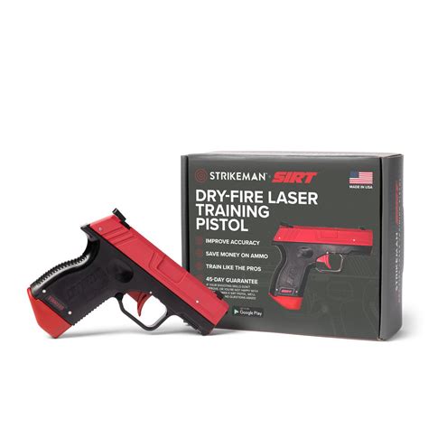 Amazon.com : Strikeman X SIRT Dry-Fire Laser Training Pistol – Great for Indoor Target Shooting ...