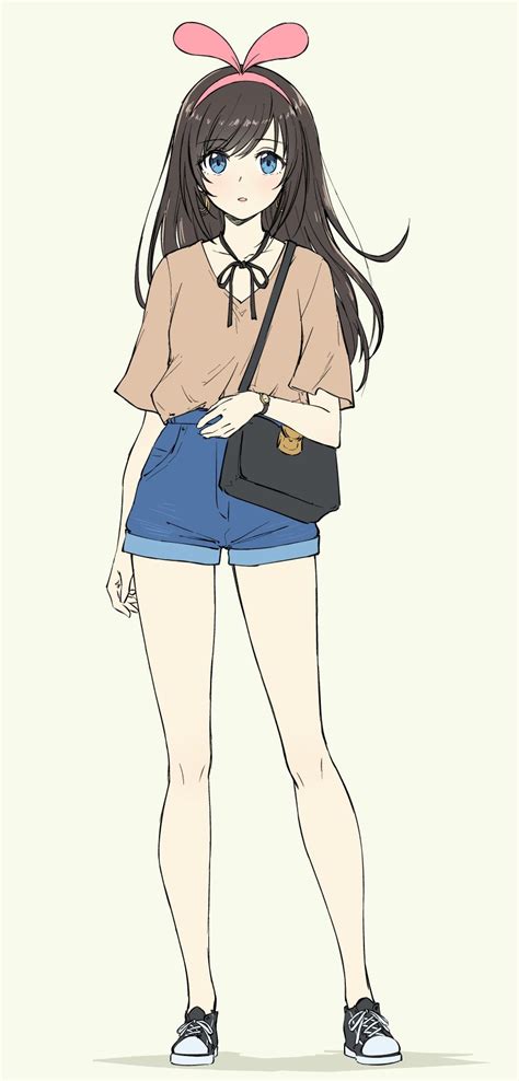 Kizuna Ai Kizuna Ai Inc Drawn By Paspaxiti Danbooru
