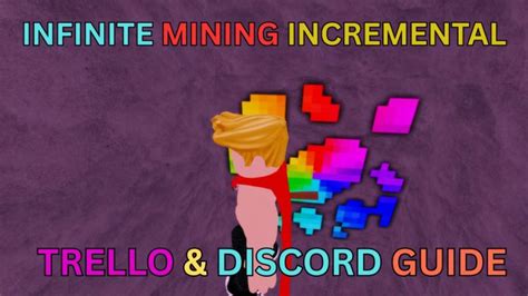 Infinite Mining Incremental Trello Guide All Ores Runes Auras