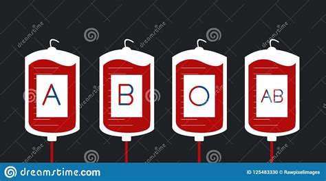 Blood Donation Concept Vector Illustration Stock Vector Illustration