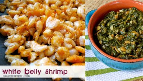 Bhaji With Shrimp Sauteed Spinach Alicas Pepperpot