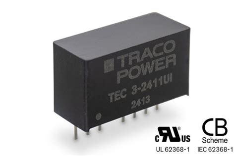 Traco Power Tec 3ui Series Isolated Dcdc Converters