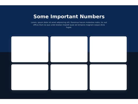 Blue Number Card With Tilt Hover Effect Easyfrontend