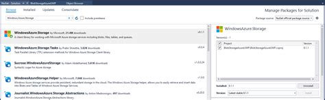 Blob Storage Telerik UI For Universal Windows Platform