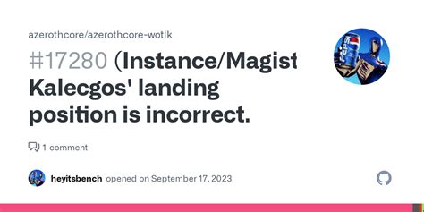 Instancemagistersterrace Kalecgos Landing Position Is Incorrect · Issue 17280