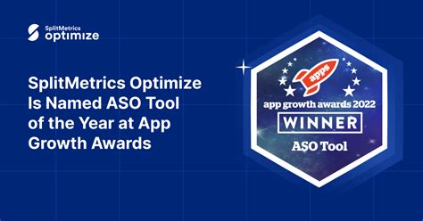 Splitmetrics Optimize Is Named Aso Tool Of The Year At App Growth