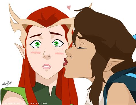 Rule 34 Critical Role Critical Role Vox Machina Keyleth Kissing Vex Vexahlia Vox Machina