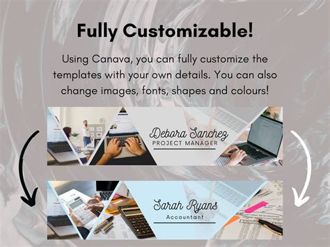 Linkedin Banner Canva Template Bundle Edit In Canva Professional