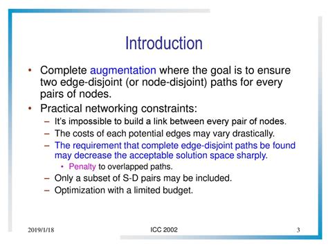 algorithms for budget constrained survivable topology design ppt download