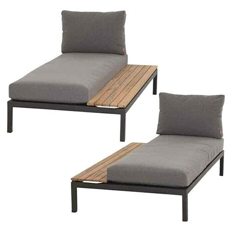 Siena Garden Loungemöbel Set Alvida 2 Tlg Anthrazitschwarz