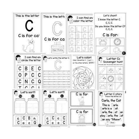 All About The Letter Cc Alphabet Practice Made By Teachers