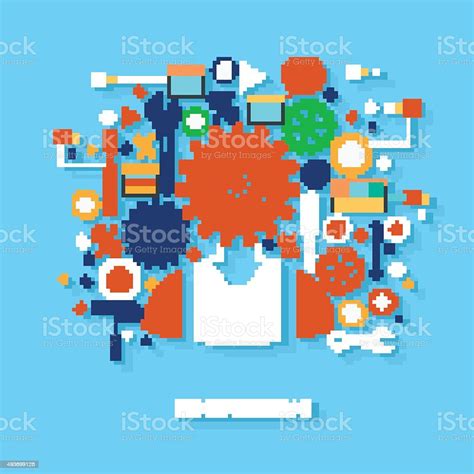 Engineer Concept Design Vector Stock Illustration Download Image Now