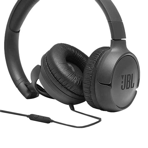 Buy JBL Tune 500 Wired Headphone With Mic On Ear Black Online Croma