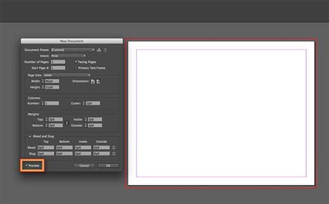 How To Set A Print Bleed In Indesign Indesign Indesign Tutorials Print