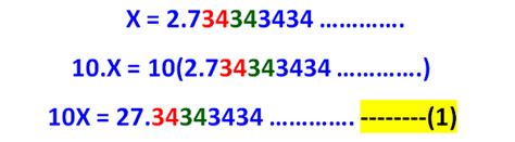 Non Terminating Repeating Decimal