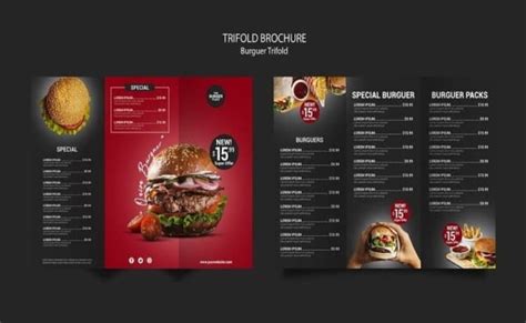 6 Contoh Desain Brosur Makanan Yang Menarik Rhino Indonesia