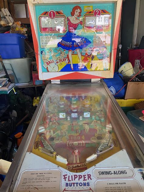 Sing Along Flipper Buttons Pinball Machine For Sale In Louisville