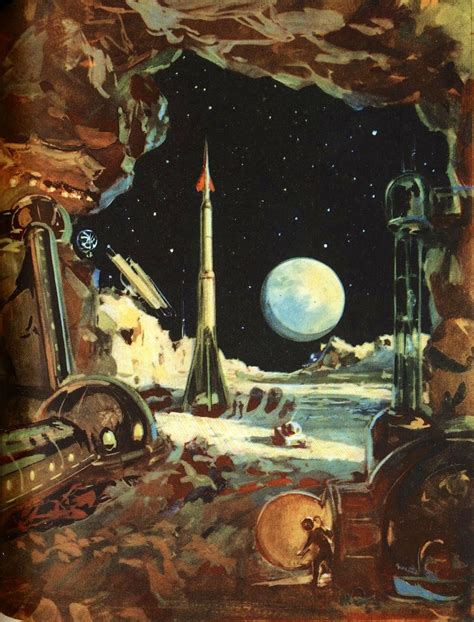 8 Soviet Future Ideas Retro Futurism Sci Fi Art Space Art
