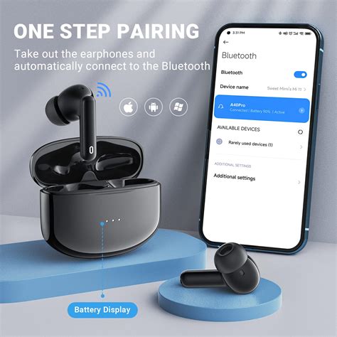 Qcy T13 Bluetooth Headphone Wireless Tws Earphone Touch