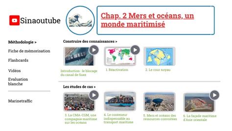 Mers Et Océans Un Monde Maritimisé