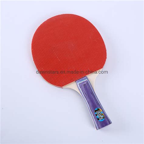 Poplar Wood Ping Pong Set Table Tennis Racket Table Tennis Table