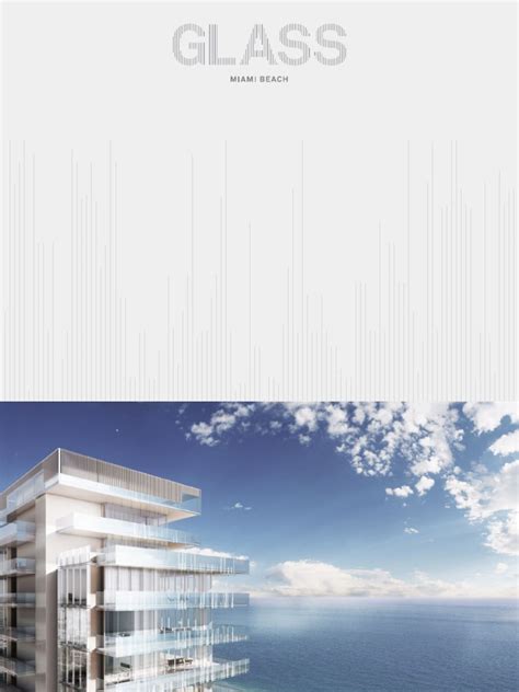 Glass Miami Beach Brochure Pdf Architect