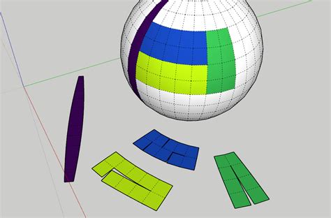 Unwrap And Flatten Faces Extension For Sketchup By As