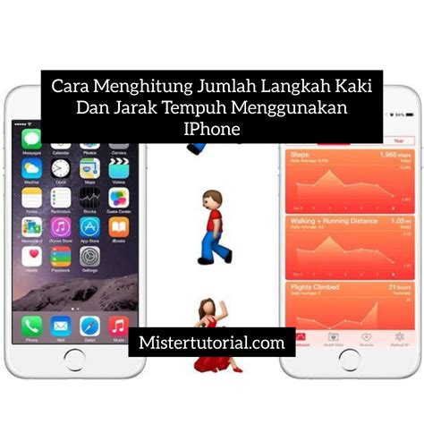 Cara Menghitung Jumlah Langkah Kaki Dan Jarak Tempuh Menggunakan Iphone
