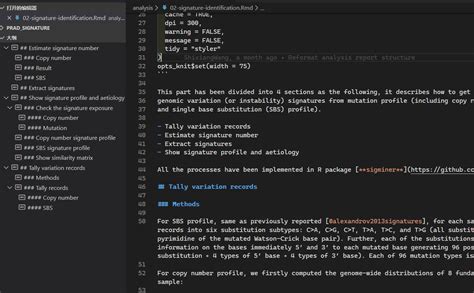 Feature Request Support Outline For Rmarkdown · Issue 218