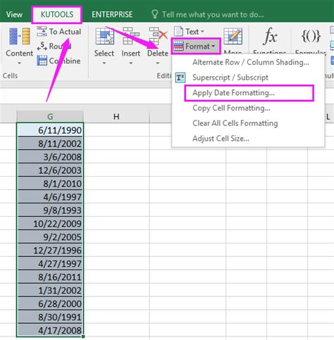 how to convert date to yyyy mm dd format in excel
