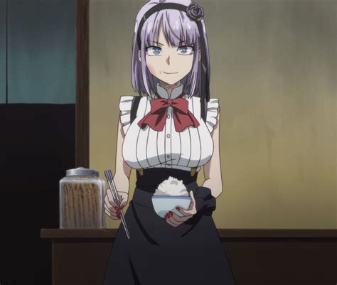 The Big Imageboard Tbib 1girl Blue Eyes Breasts Dagashi Kashi Dress
