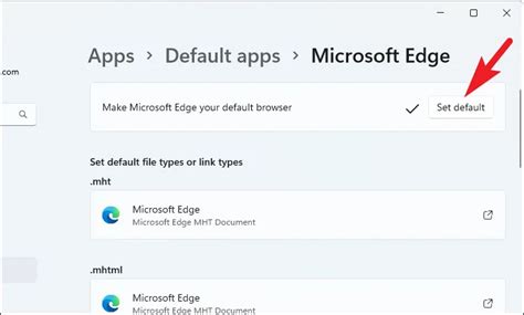 Как сделать Microsoft Edge браузером по умолчанию на Windows и Mac