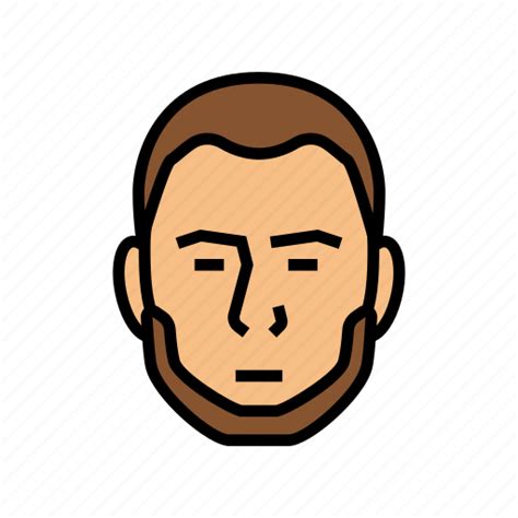 Beard Without Mustache Hair Style Face Icon Download On Iconfinder