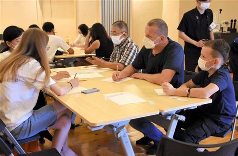 ウクライナの家族熊本県玉東町に避難1カ月 就労就学へ日本語学習住民と交流も 47NEWSよんななニュース47都道府県52参加新聞社