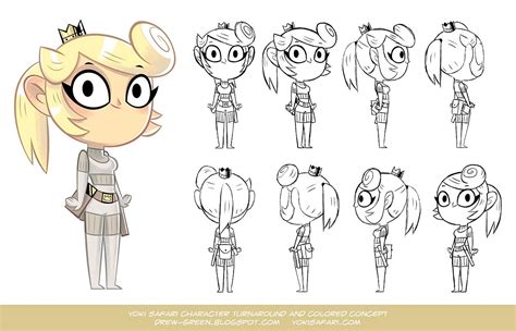 Creating a Character Turnaround Sheet — Simple Art Tips | Character turnaround, Character model ...