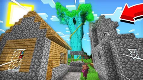 ЭТО АЛМАЗНОЕ ДЕРЕВО ВЫРОСЛО В МОЕЙ ДЕРЕВНЕ ЖИТЕЛЕЙ В МАЙНКРАФТ Компот Minecraft Youtube