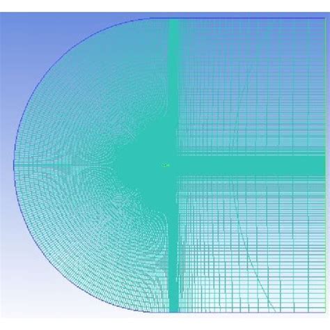 Structured C Grid Around Nrel S809 Airfoil A Entire Mesh In The Download Scientific Diagram